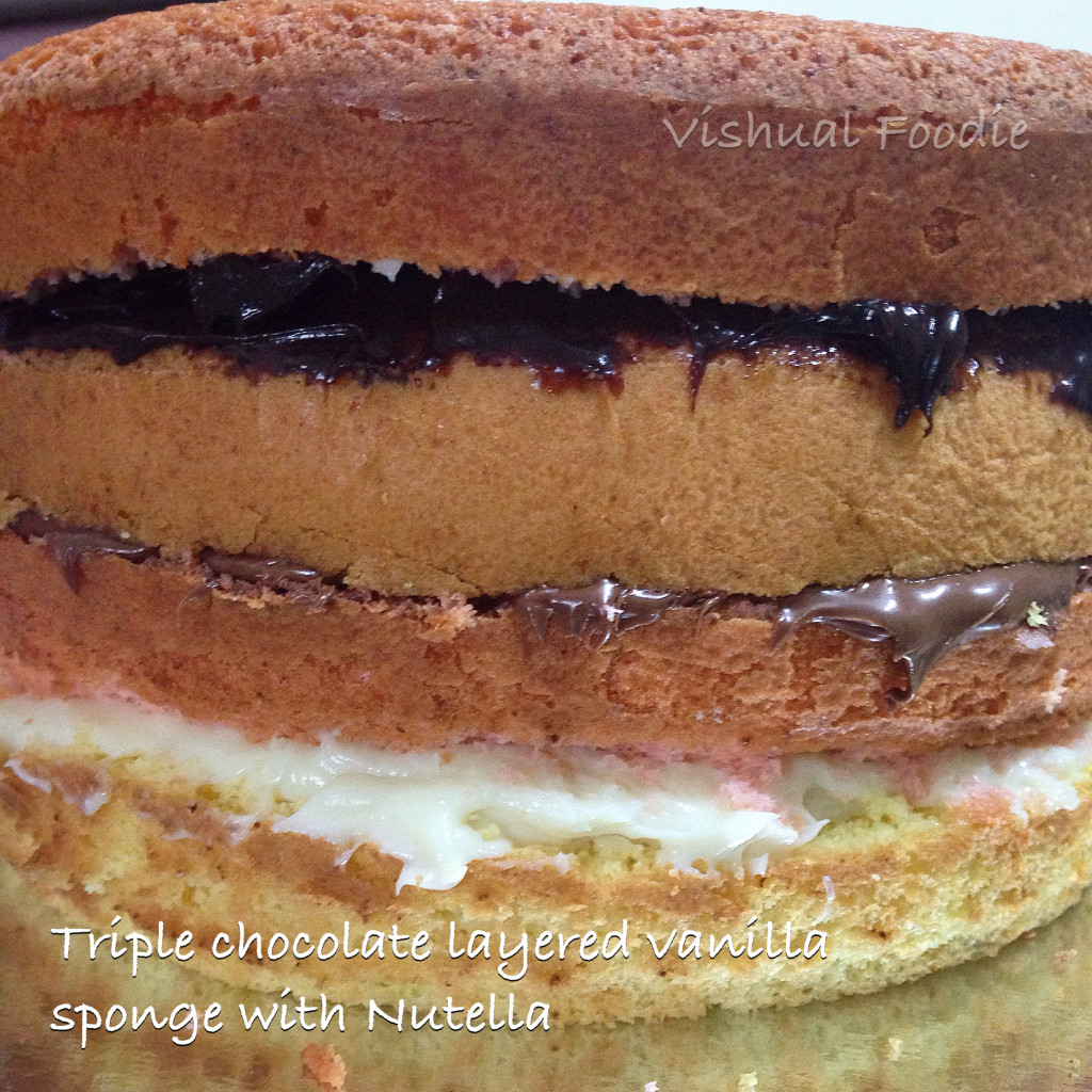 Triple Layered Sponge Cake
